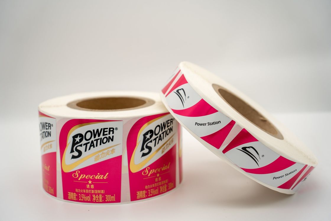 Transparent Sticker Vinyl Sticker Labels Waterproof Adhesive Label Paper