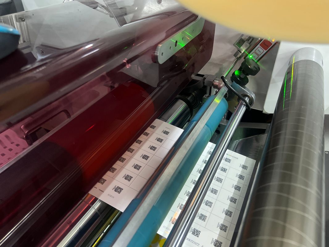 Waterproof Transparent Sticker Paper Roll Printing Custom Logo Adhesive ...