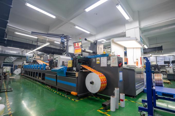China Guangzhou Label Printing Co., Ltd. factory production line